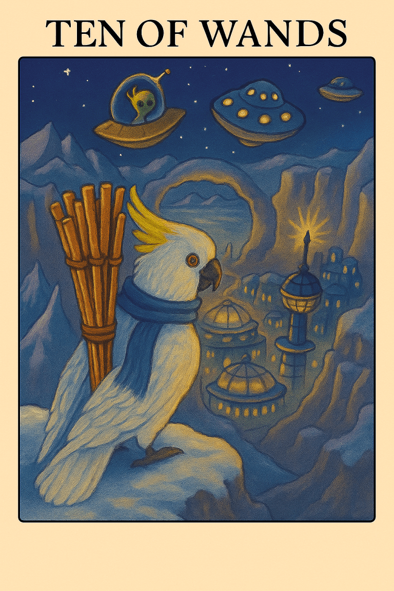 Ten of Wands – The Tarot Midwife